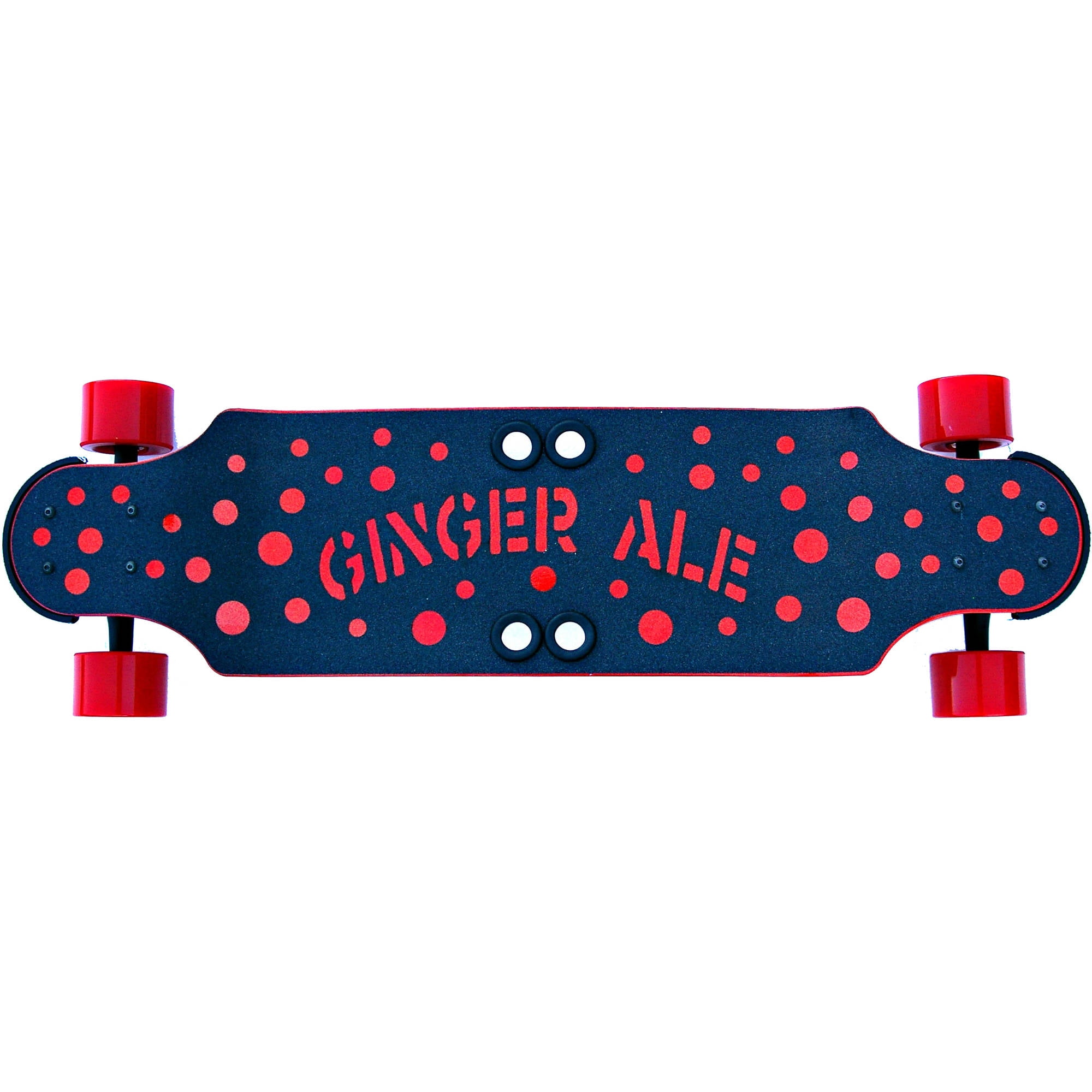32" Red Ginger Ale Deluxe Complete Longboard - Walmart.com