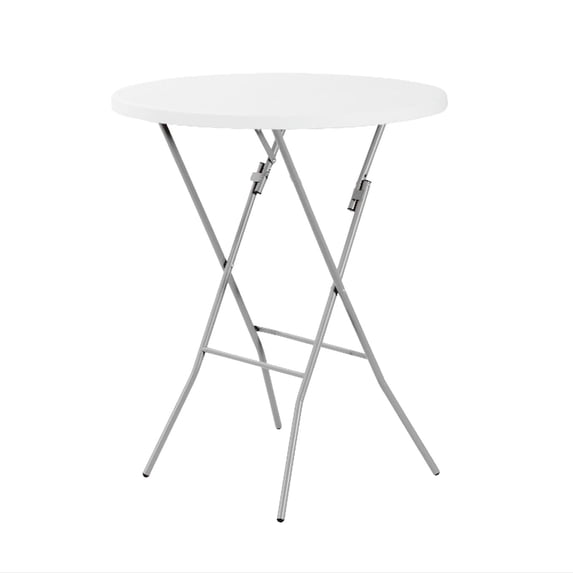 32" Round Plastic Folding Cocktail Table - Walmart.com