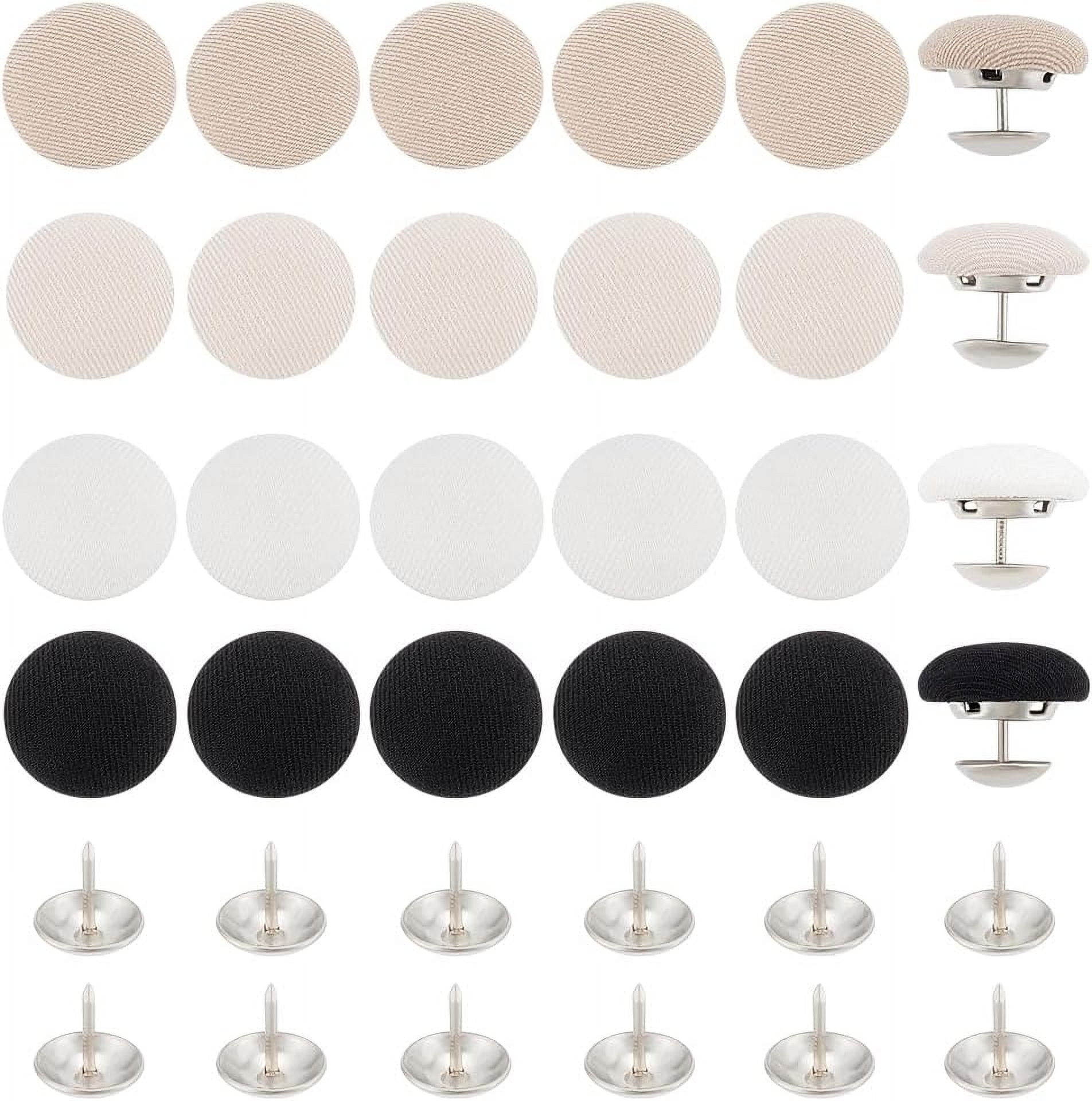 32 Sets 4 Colors Baseball Cap Buttons 17mm/0.67Inch Top Replacement ...