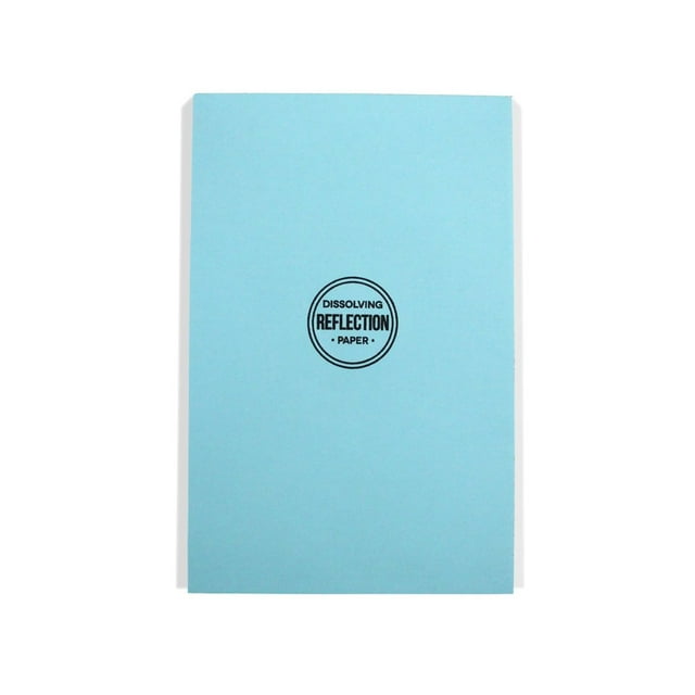 32 Sheet Disappearing Notebook Dissolving Message Note Pad - Reflection ...