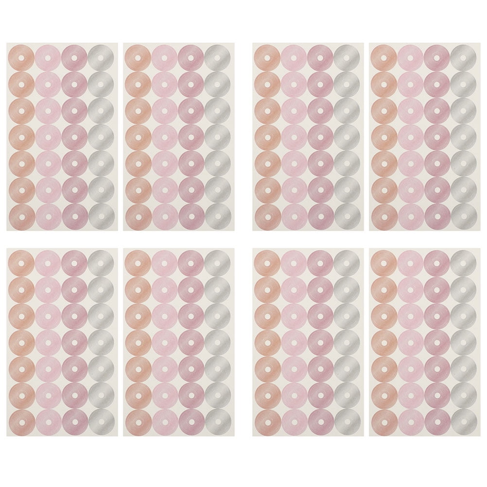 32 Sheets Self Adhesive Reinforcement Stickers for Loose Leaf Paper ...