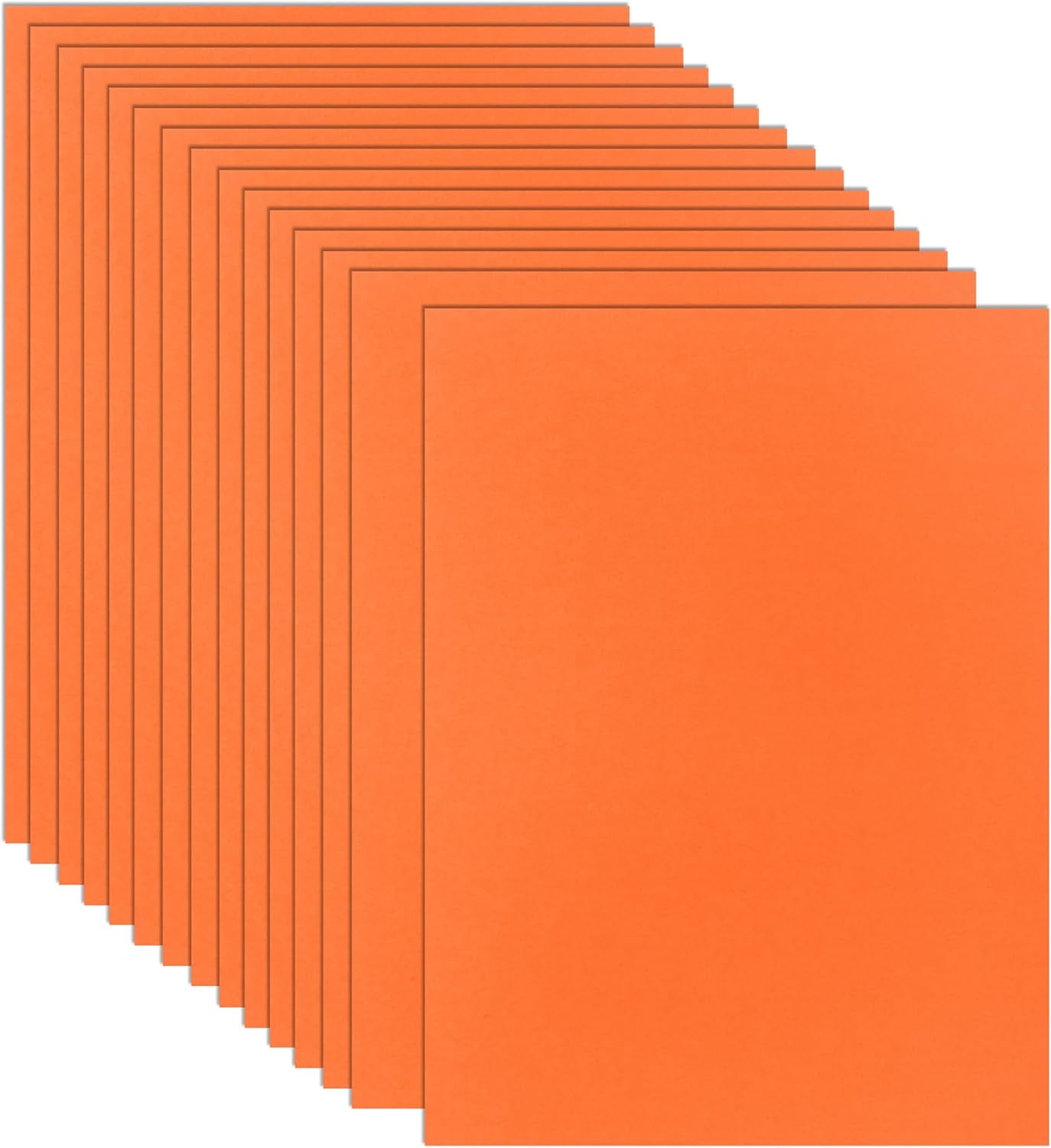 32 Sheets Orange Cardstock 8.5 x 11 for Halloween, 80lb Premium Pumpkin ...