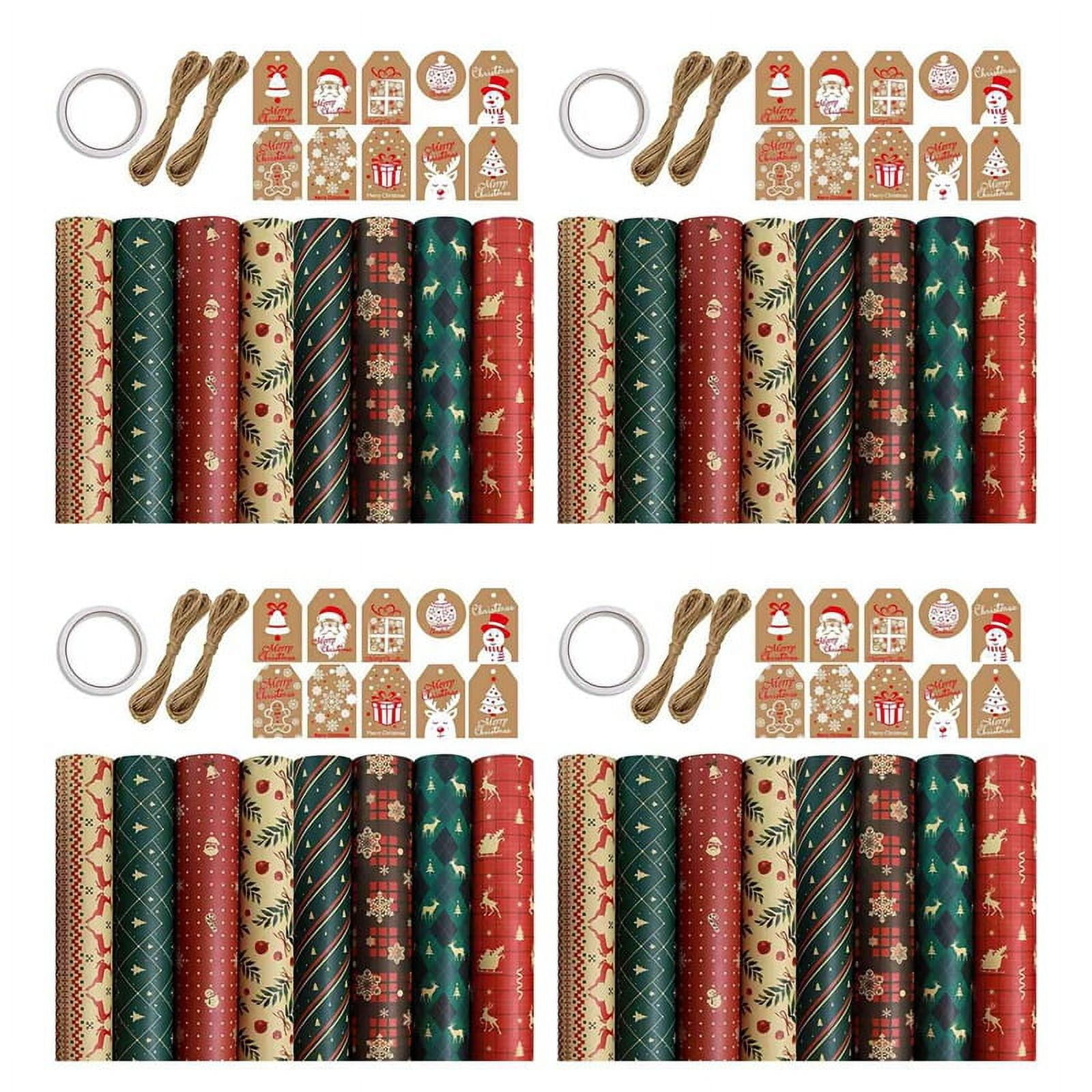 32 Sheets ,for Christmas Birthday Party Wrapping Paper Gift Wrap Papers ...
