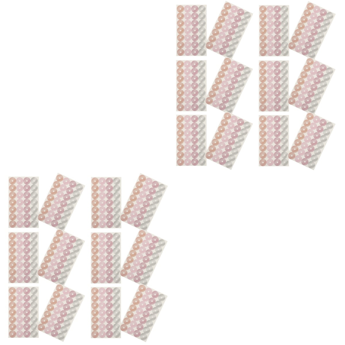 32 Sheets of Hole Reinforcement Stickers Binder Paper Hole Ring ...