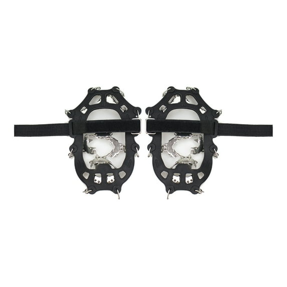 32 Spikes Ice Snow Grips AntiSlip Winter Ice Grippers for Hiking Boot ...