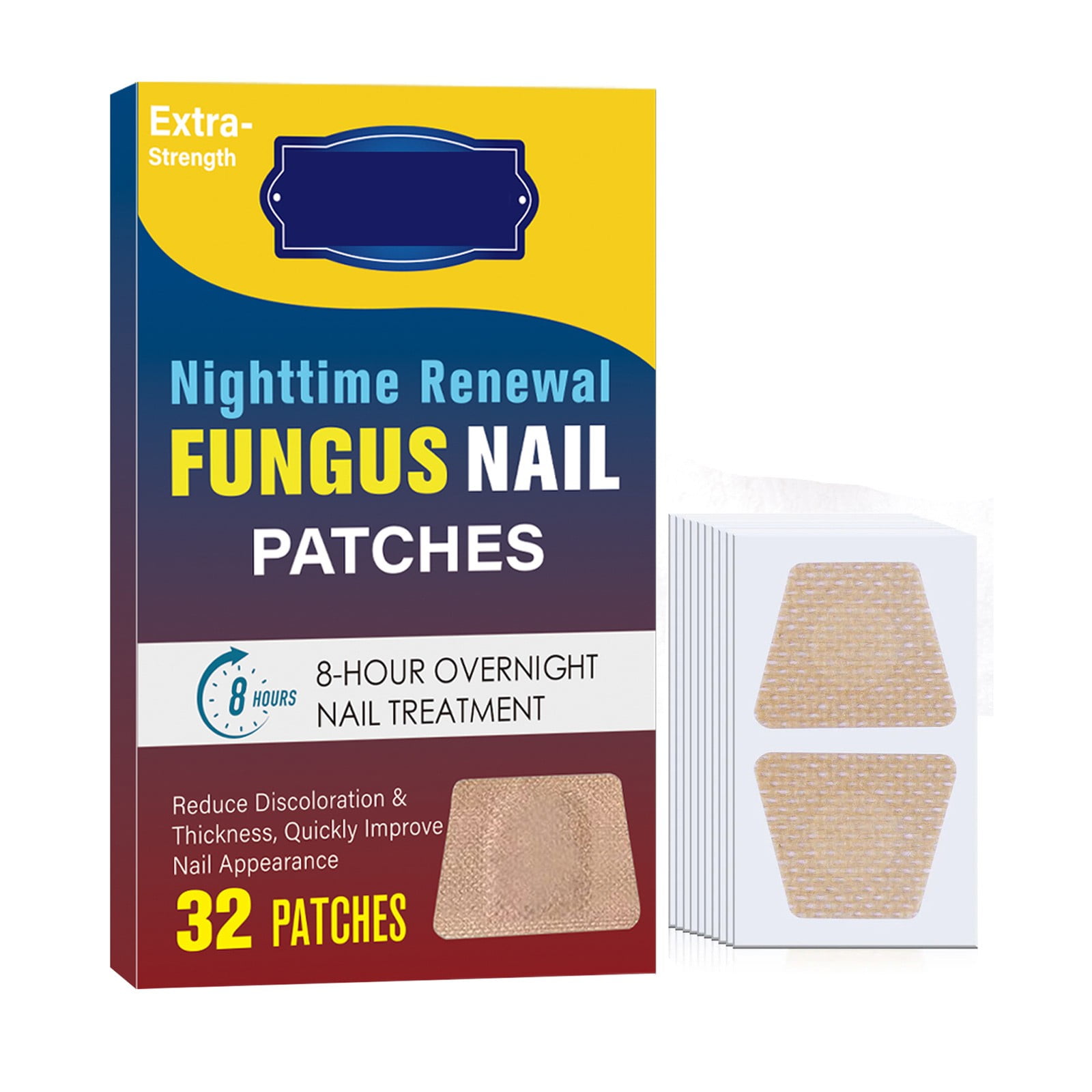 32 Stickers Toensail funsgus Extra Strength - Hydrogel Patches For ...