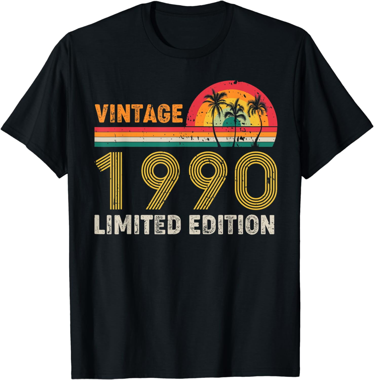 32 Year Old Vintage 1990 Limited Edition 32th Birthday T-Shirt ...