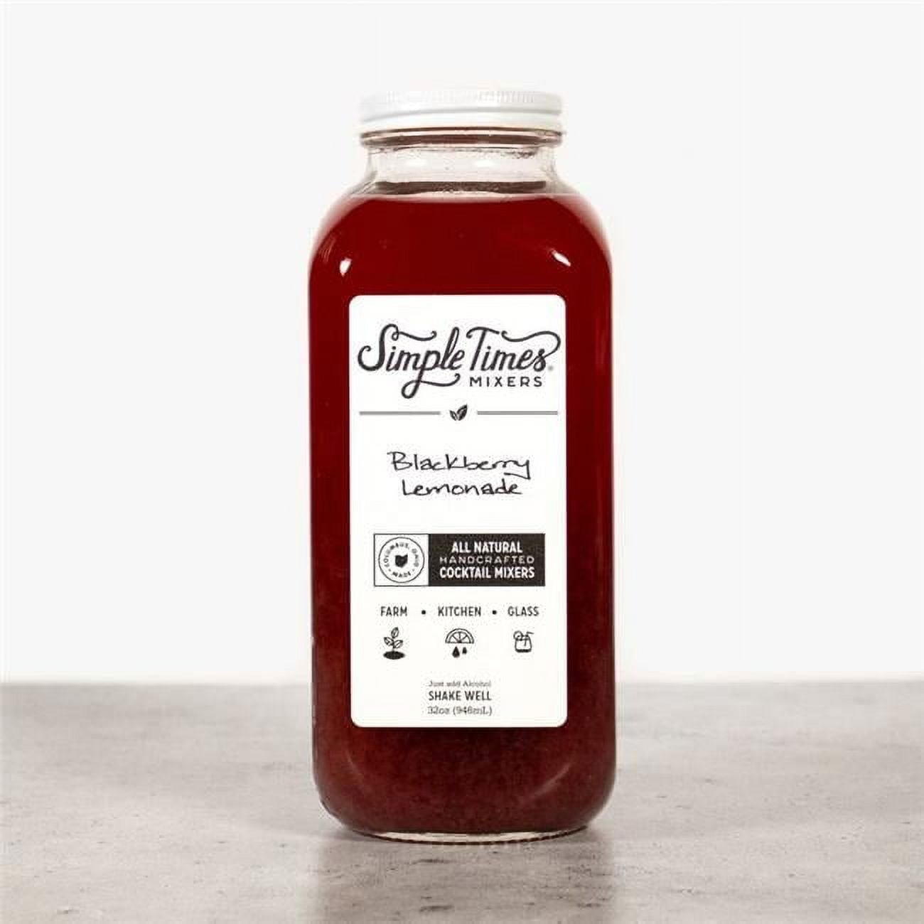 32 fl oz Blackberry Lemonade Mixer, Pack of 6 - Walmart.com