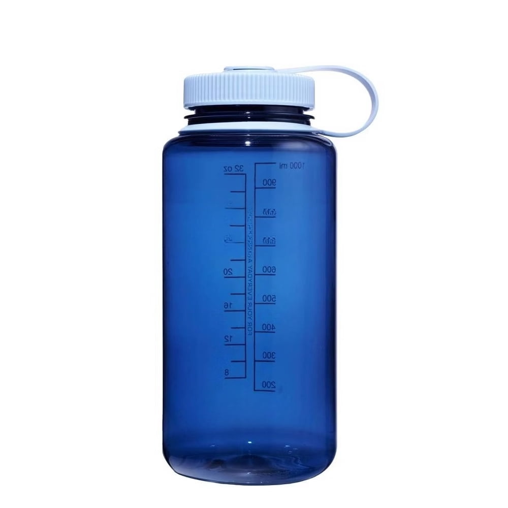 32 fl oz Plastic Wide Mouth Water Bottle - Portable Drinkware, Recycled ...