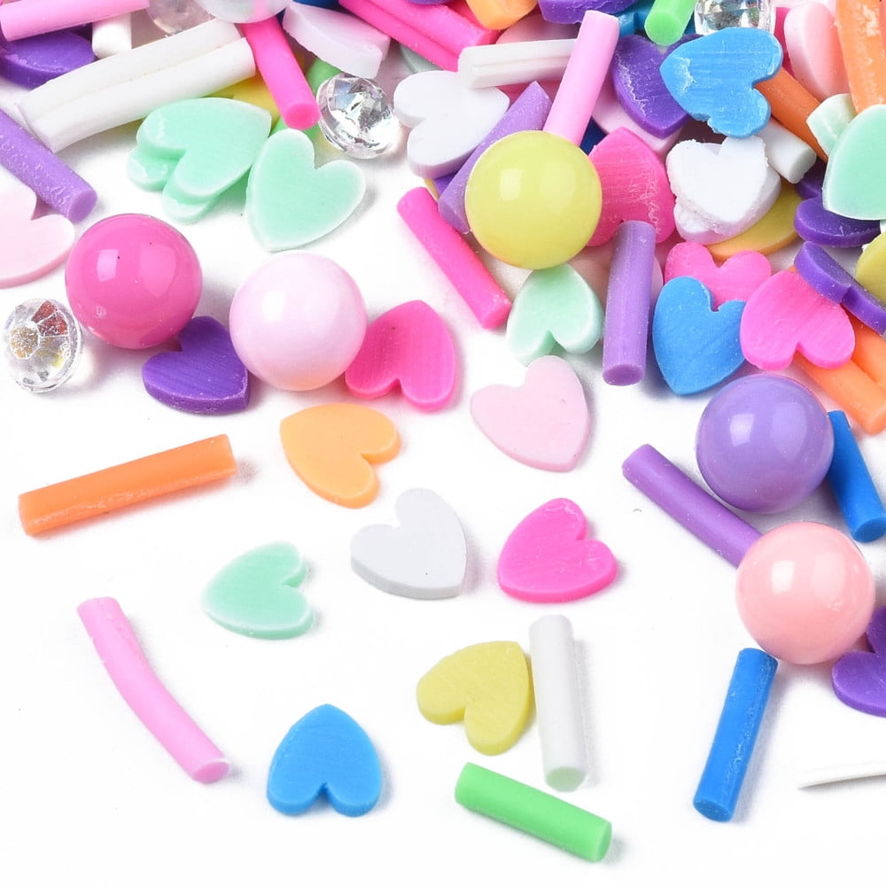 32 g Handmade Polymer Clay Cabochons Fashion Nail Art Decoration ...