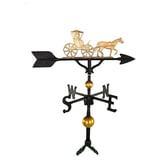 32 in. Deluxe Gold Country Dr. Weathervane - Walmart.com