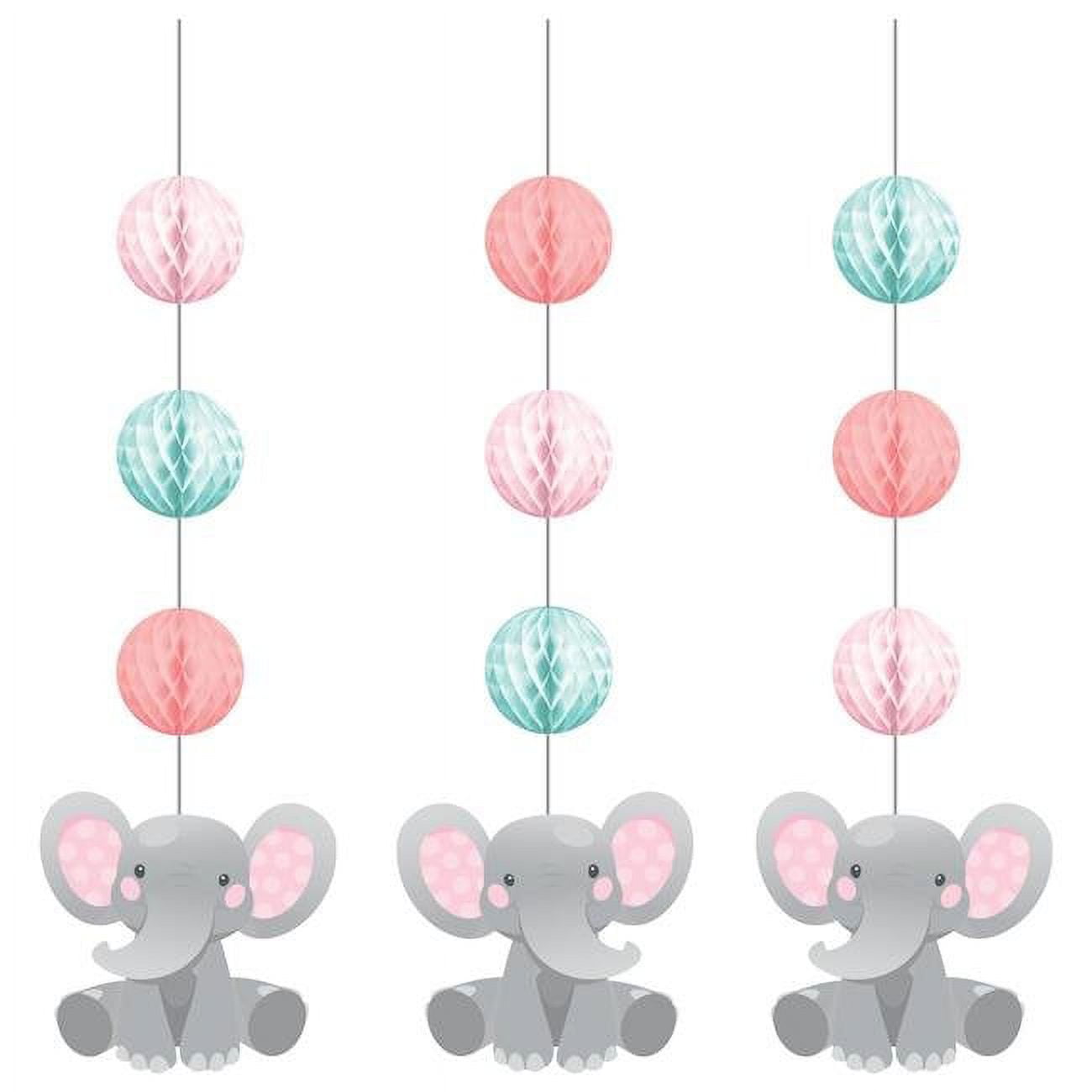 32 in. Enchanting Elephants Girl Hanging Cutouts - 36 Count - Walmart.com