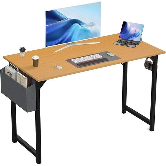 32 in Small Computer Desk for Home Office, Modern Study Work Table ...