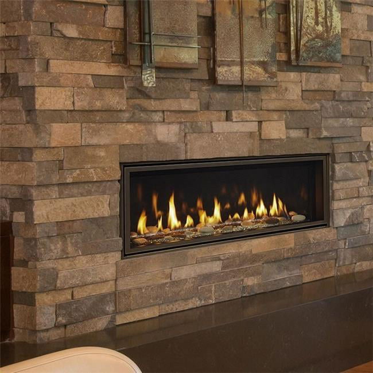 32 in. Top & Rear Direct Vent LPG Fireplace with IntelliFire Touch ...