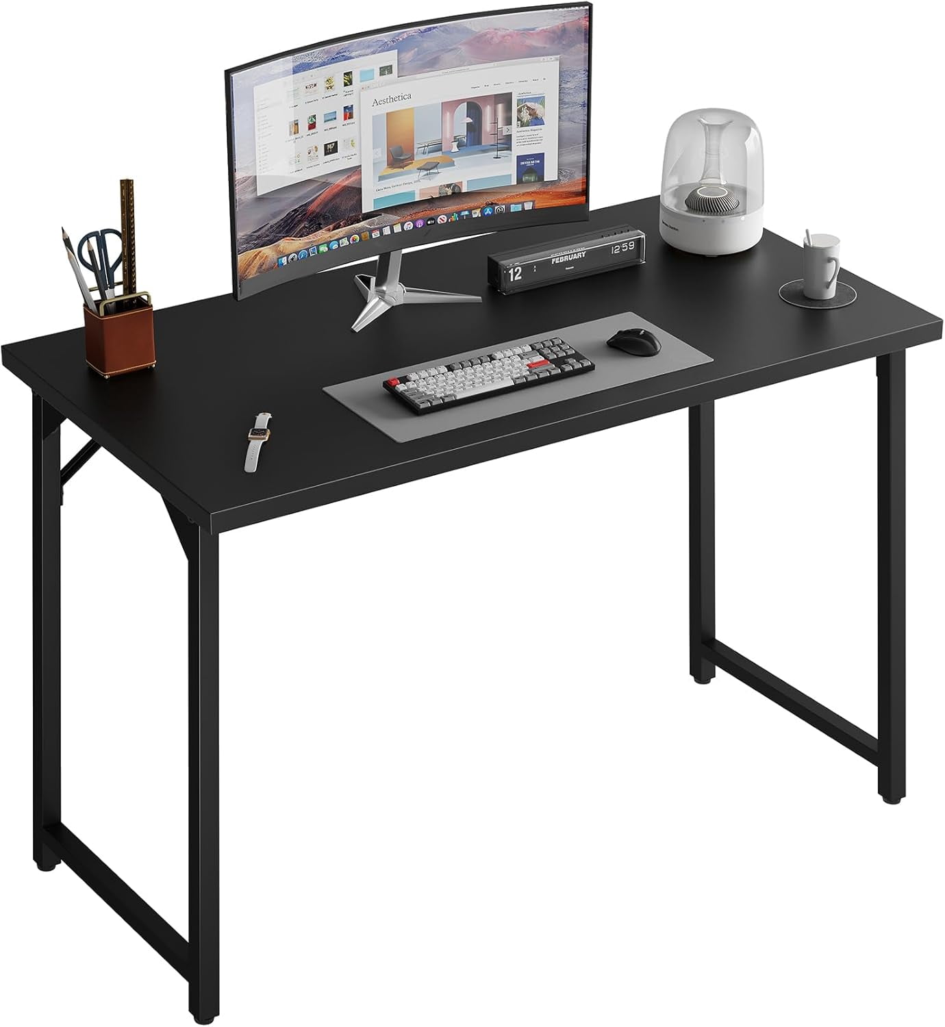 32 inch Computer Desk, Small Home Office Desk Study Writing Kid Table ...