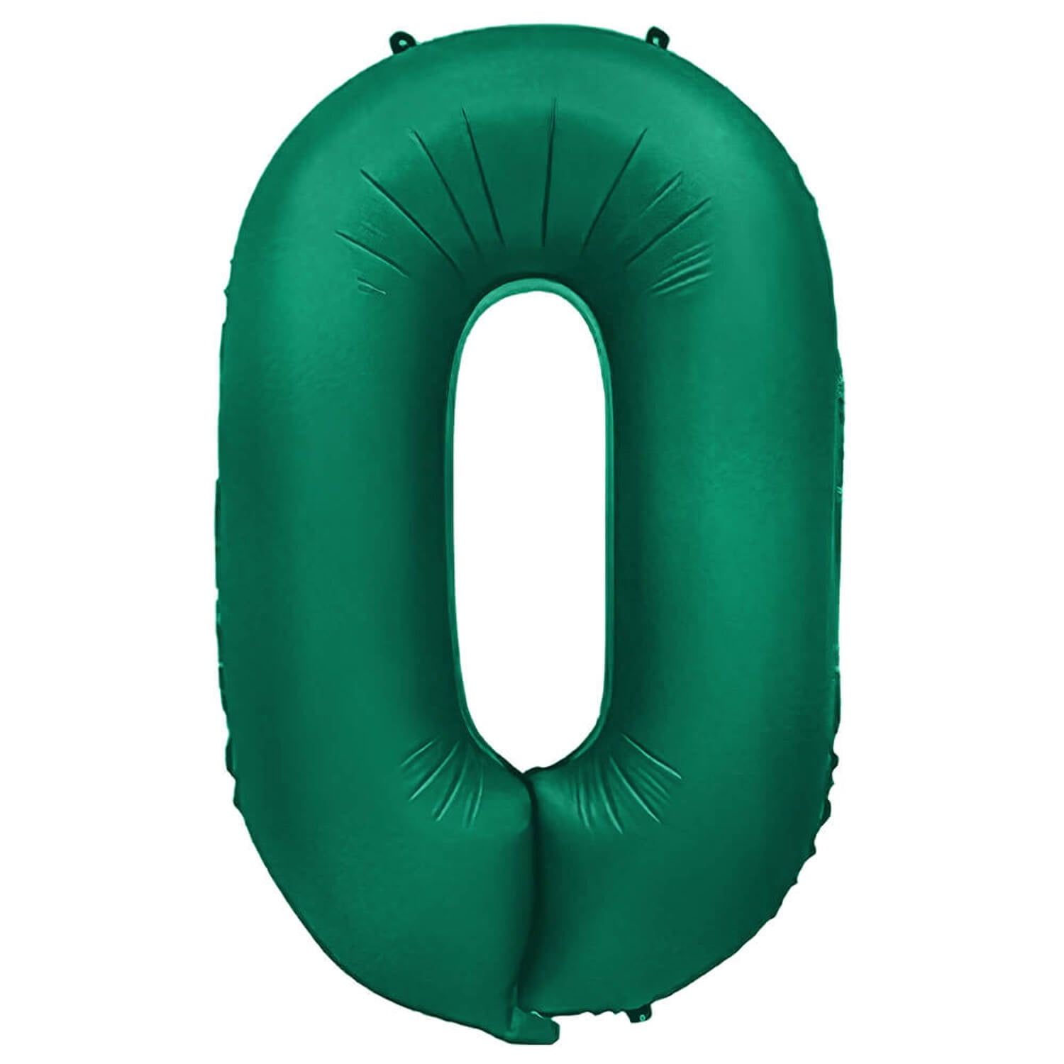 32 inch Number 0 - Metal Balloons - Green Foil Mylar Balloon - Party ...