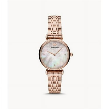 Emporio Armani Women's AR11092 Two-Tone Stainless Steel Dress Watch ...
