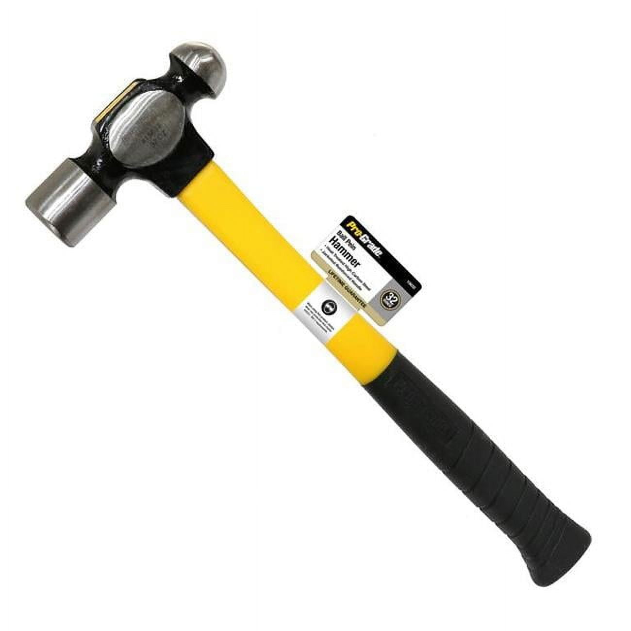 32 oz Ball Pein Hammer with Fiberglass Handle - Walmart.com
