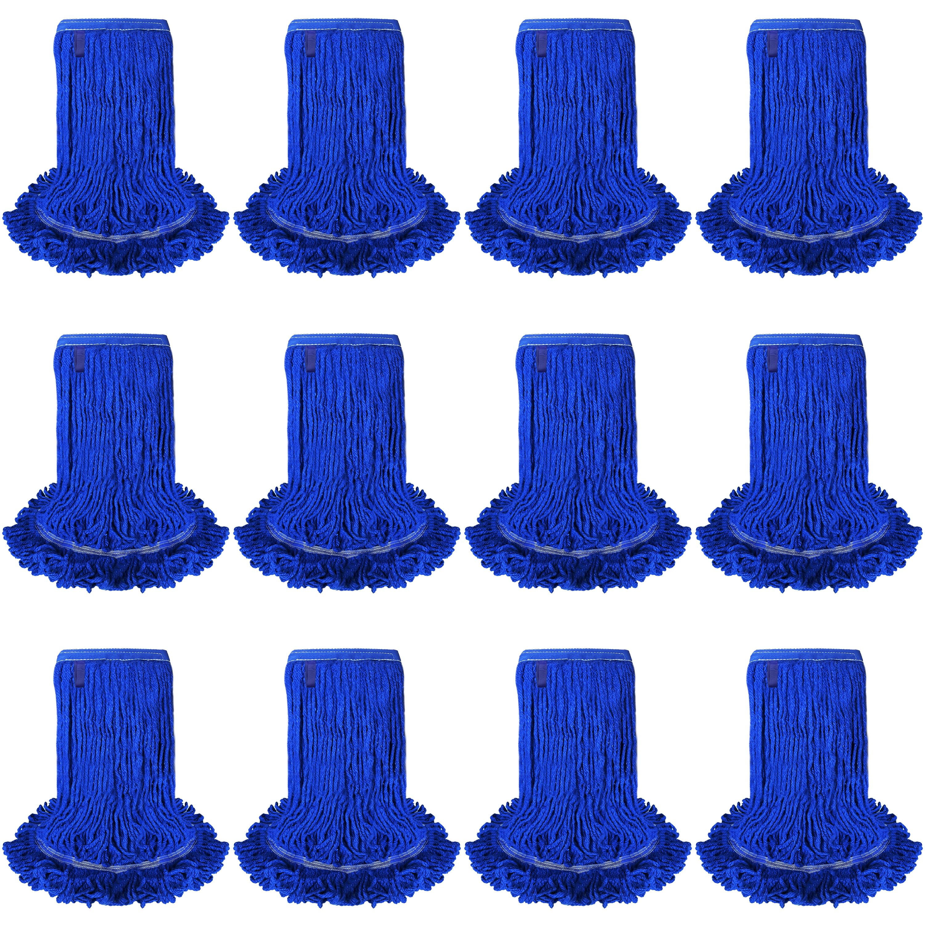 32 oz Blended Loop-End Heavy Duty Mop Head Refill for Industrial and ...