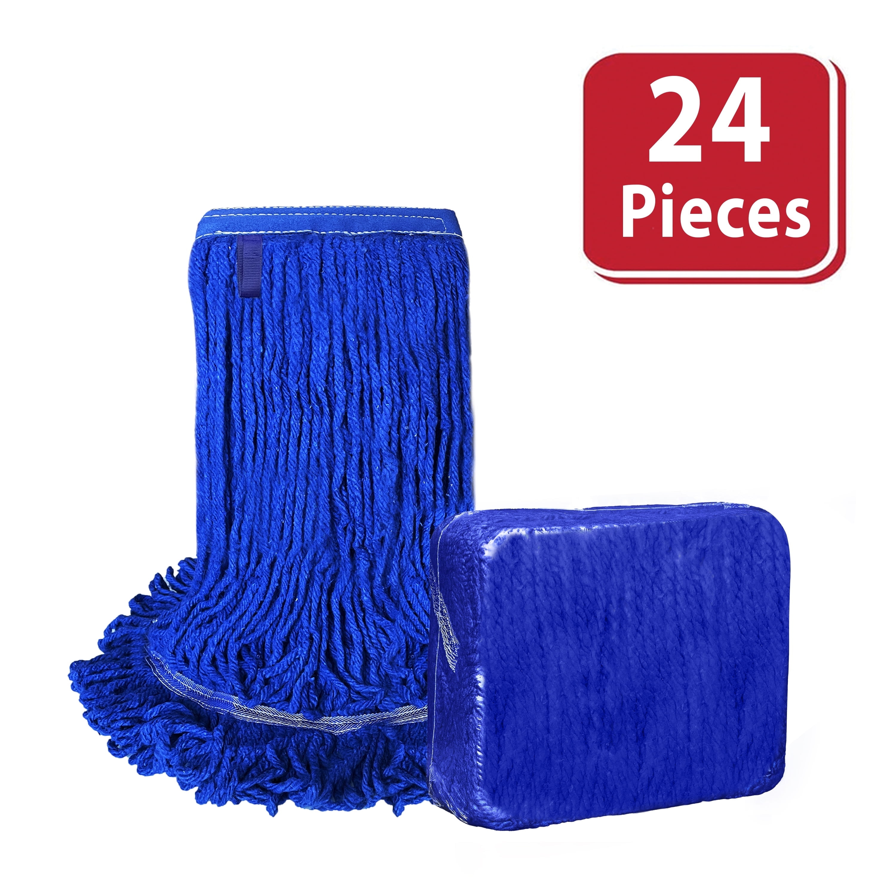 32 oz Blended Loop-End Heavy Duty Mop Head Refill for Industrial and ...