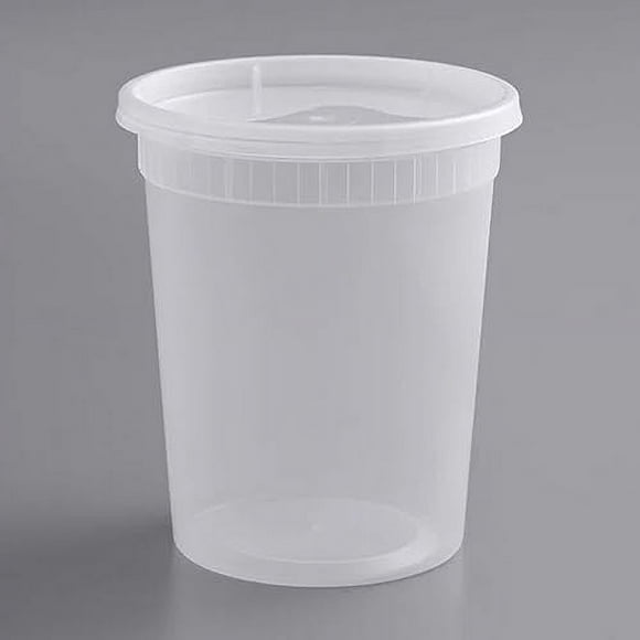 32 Oz Plastic Containers Lids