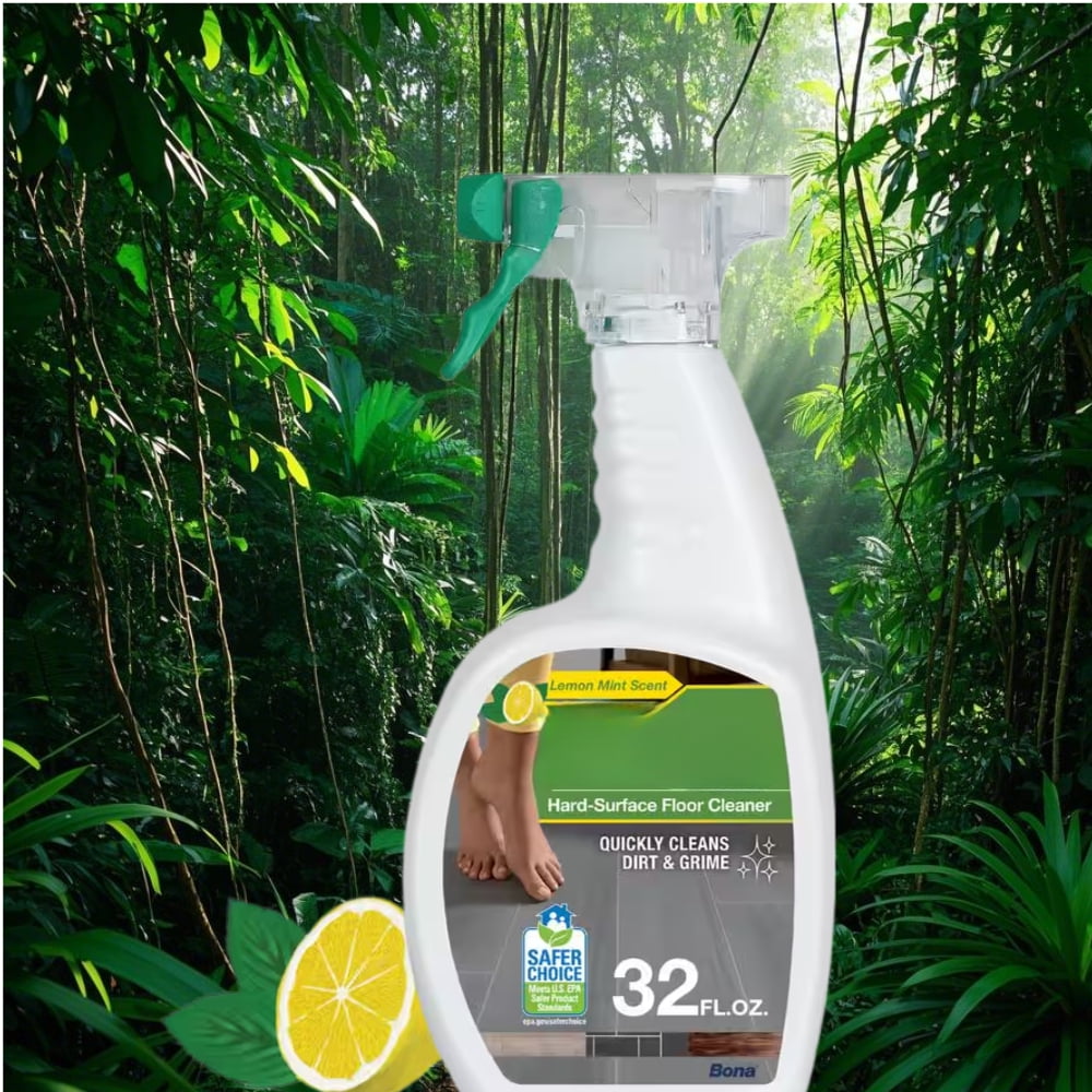 32 oz. Lemon Mint Hard-Surface Floor Cleaner - Walmart.com