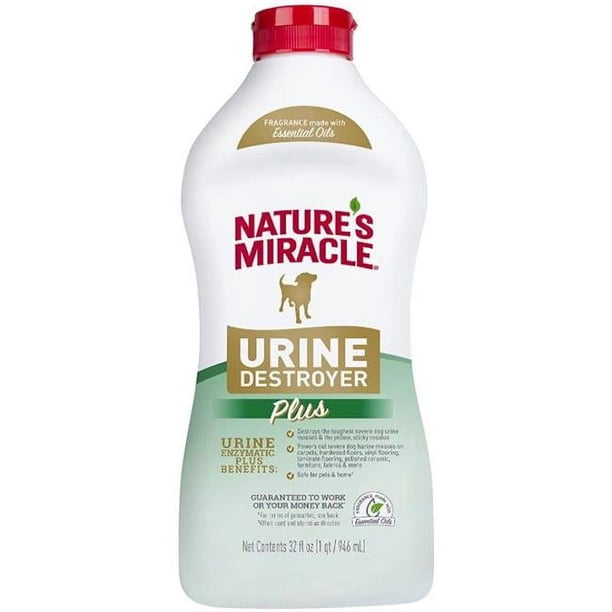 32 oz Natures Miracle Urine Destroyer Plus for Dogs Refill - Walmart ...
