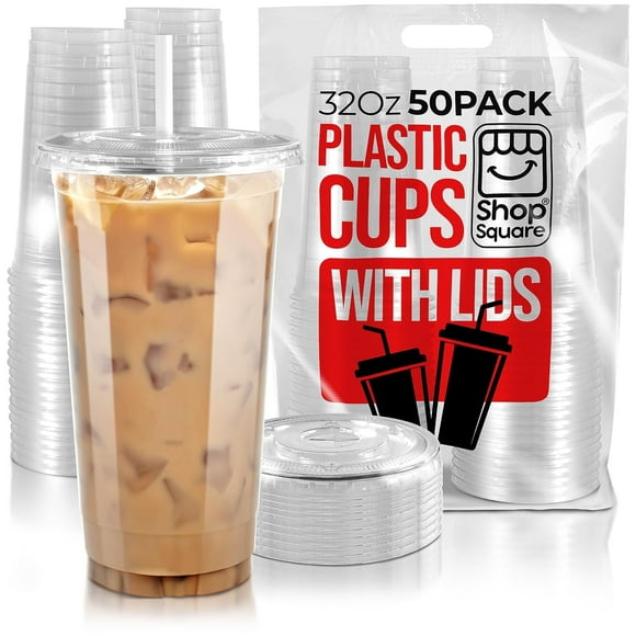 Disposable Plastic Cups for Parties and Home Use in Various Sizes