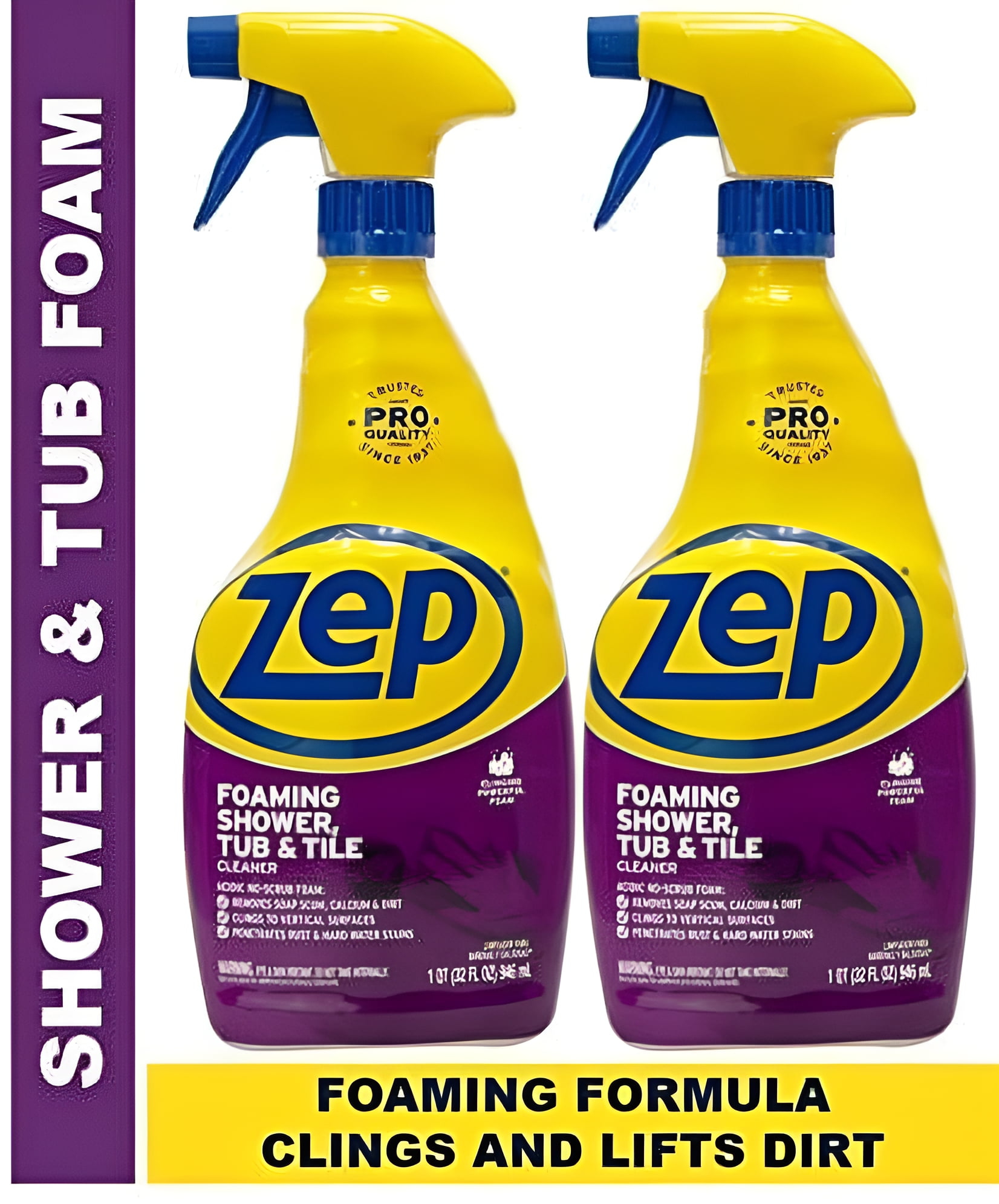Zep 32 oz. Power Foam Tub, Tile, Shower, Bathtub, Bathroom Walls ...