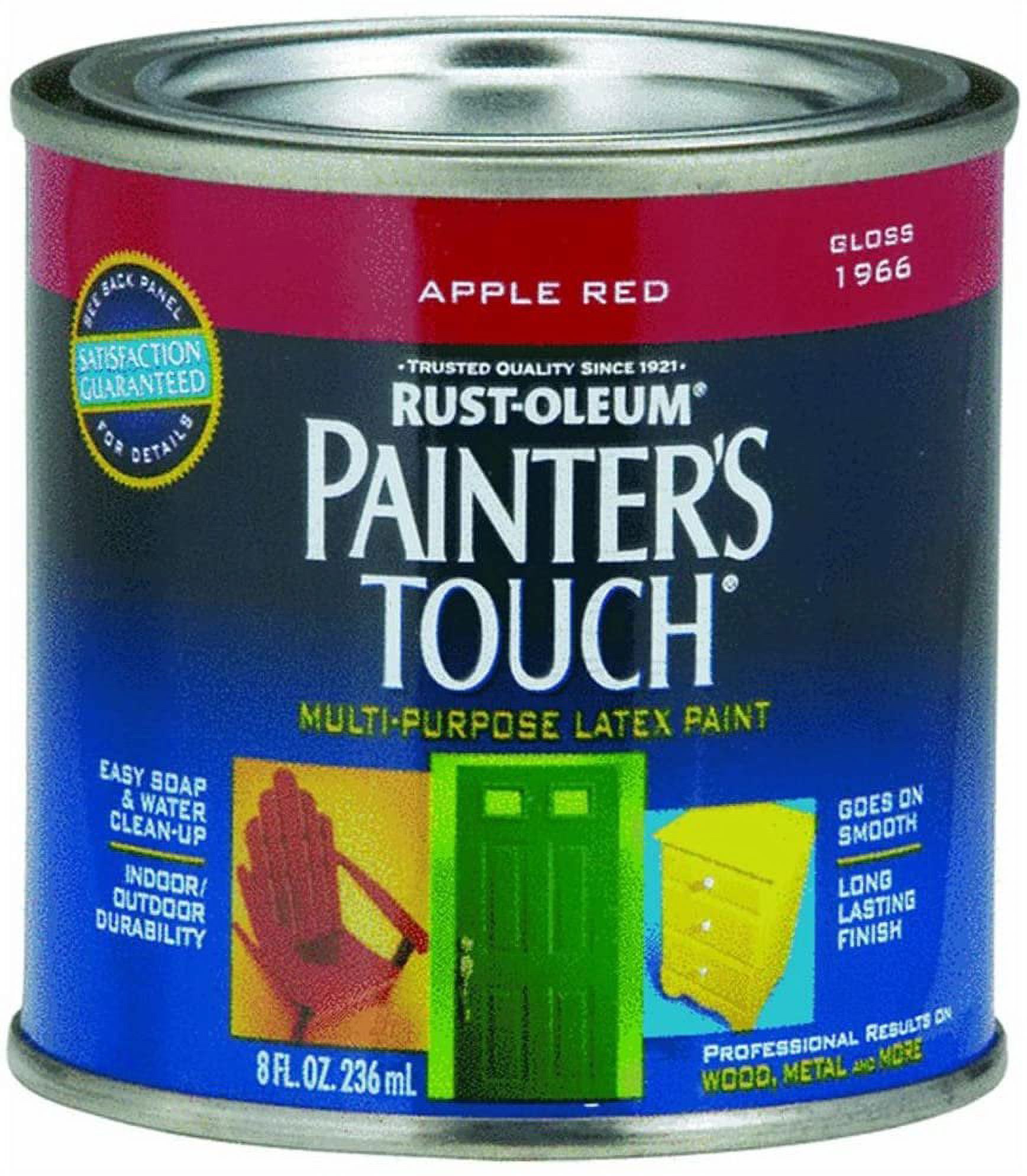 32 oz. Ultra Cover Glossy Apple Red General Purpose Outdoor Ready Use ...