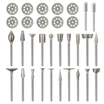 Diamond Grinding Cutting Carving Bit Set For Dremel Rotary Tool Stone ...
