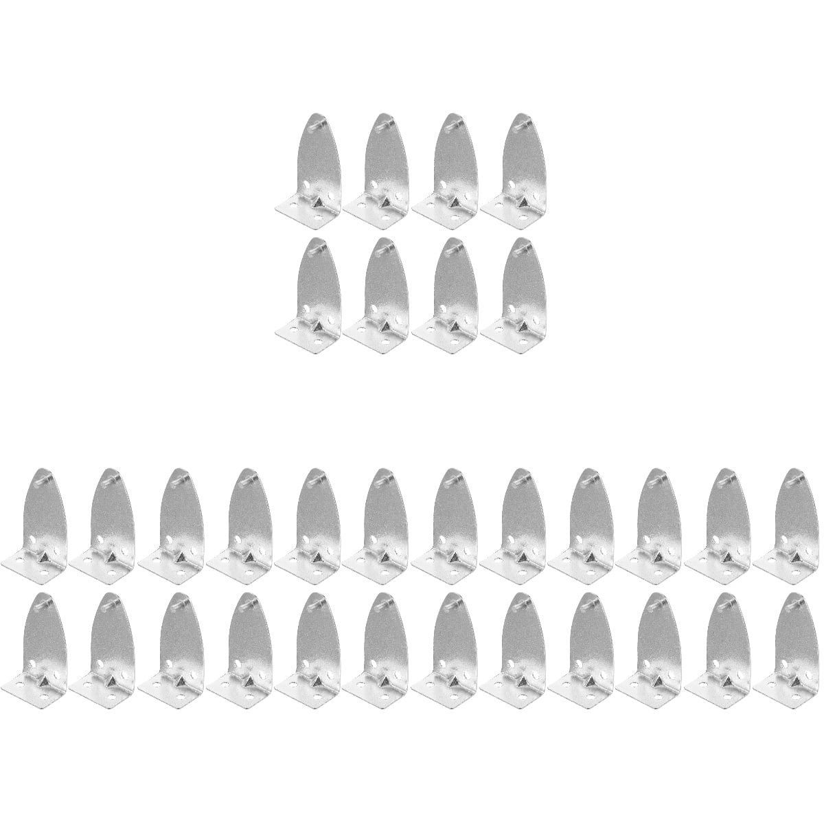 32 pcs Mini Blind Brackets Blind Brackets Metal Brackets Replacement ...