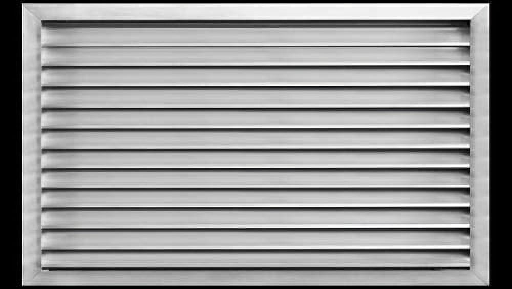 32"w X 26"h Aluminum Outdoor Weather Proof Louver - Rain & Waterproof ...