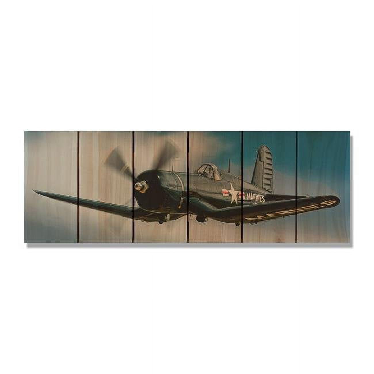 32 x 11 in. American Ace Inside & Outside wood Wall Art - Walmart.com