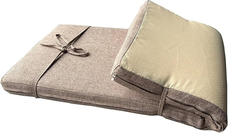 32 x 12 Inch Piano Bench Cushions for Indoor Furniture with Ties Non ...