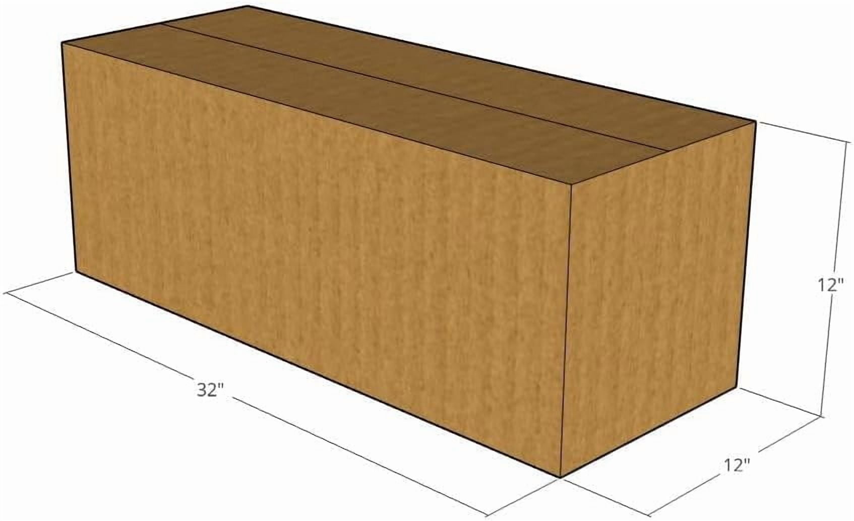 32" x 12" x 12" Corrugated Boxes 32 ECT (Pack of 5-32x12x12) | Quality ...