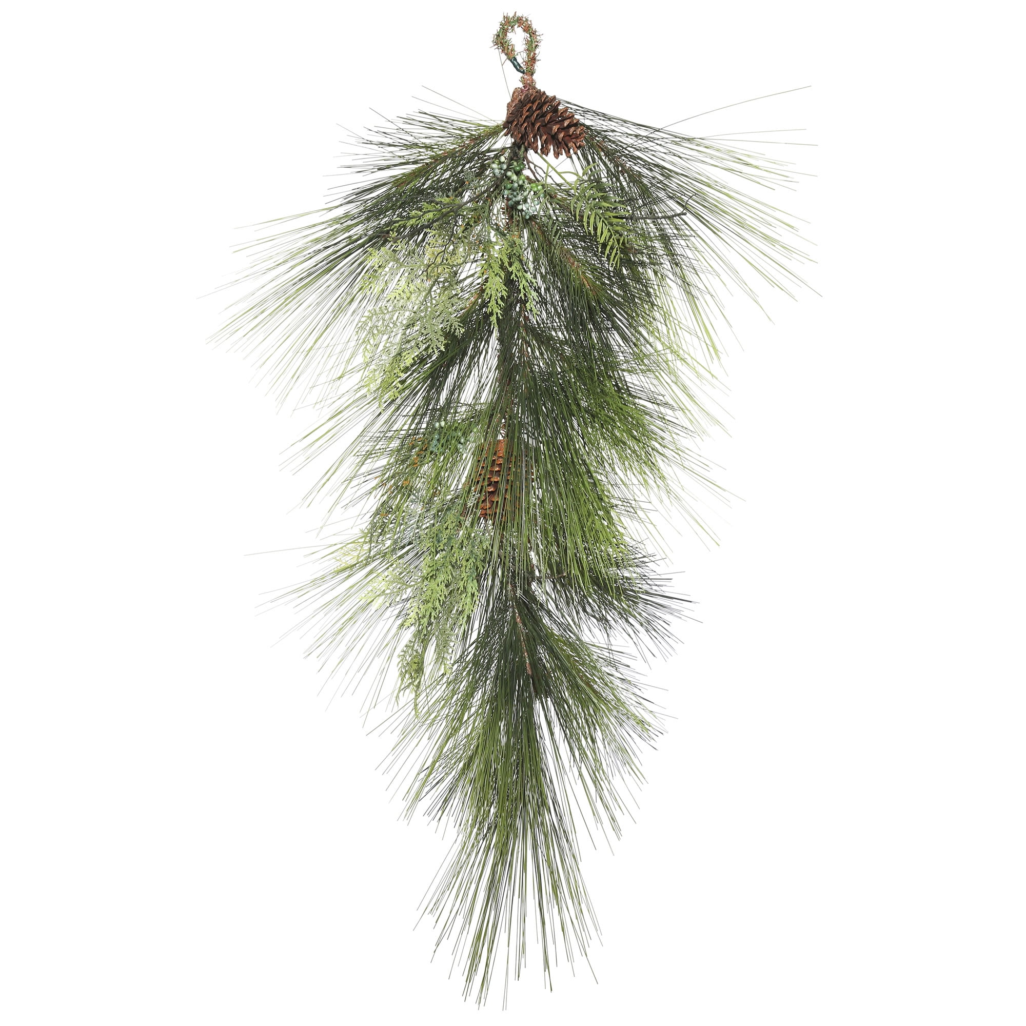 32" x 16" Mixed Cedar Pine Tear Drop 47 Tips - Walmart.com