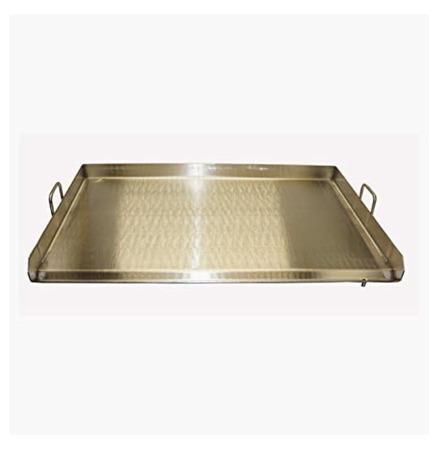 32 x 17 Double Burner Stainless Steel Plancha Comal Flat Top BBQ ...