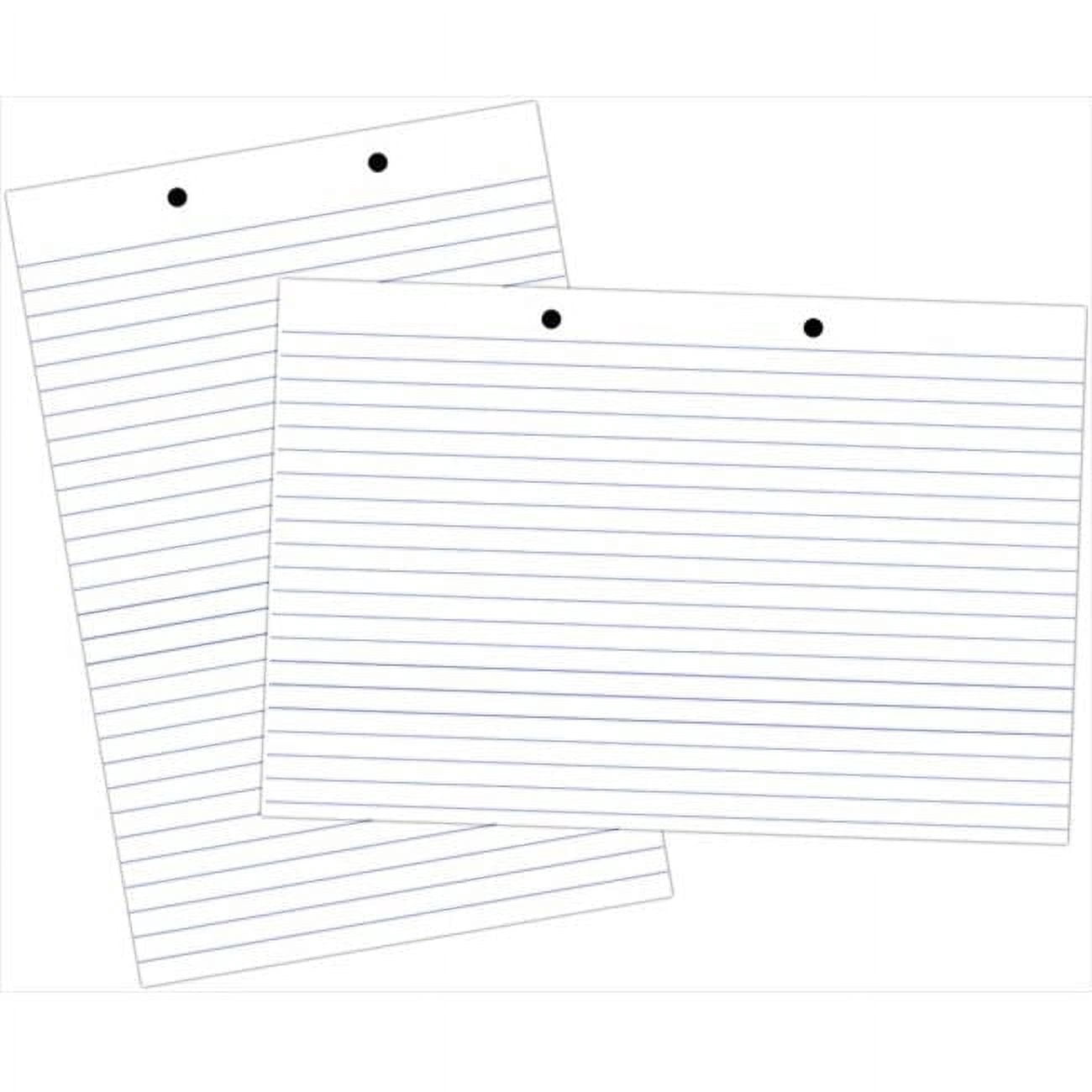 32 x 24 In. Sulphite Paper 2-Hole Punched Chart Tablet, 70 Sheets, 1.5 ...