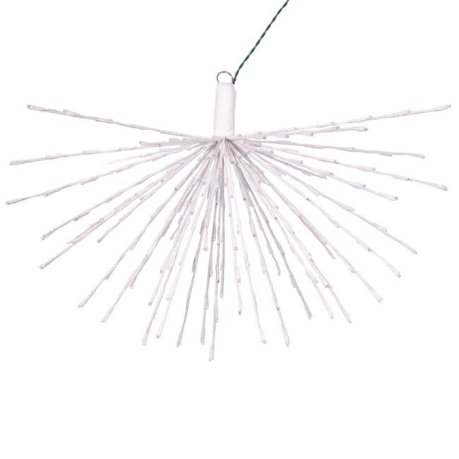 32 x 28 in. 240 Starburst Twinkle LED Wide Angle Light, White & Pure ...