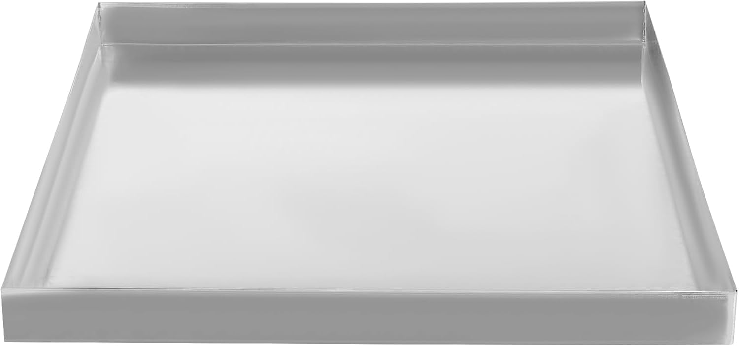 32 x 30 x 2.5 Inch Washing Machine Pan 304 Stainless Steel Washing ...