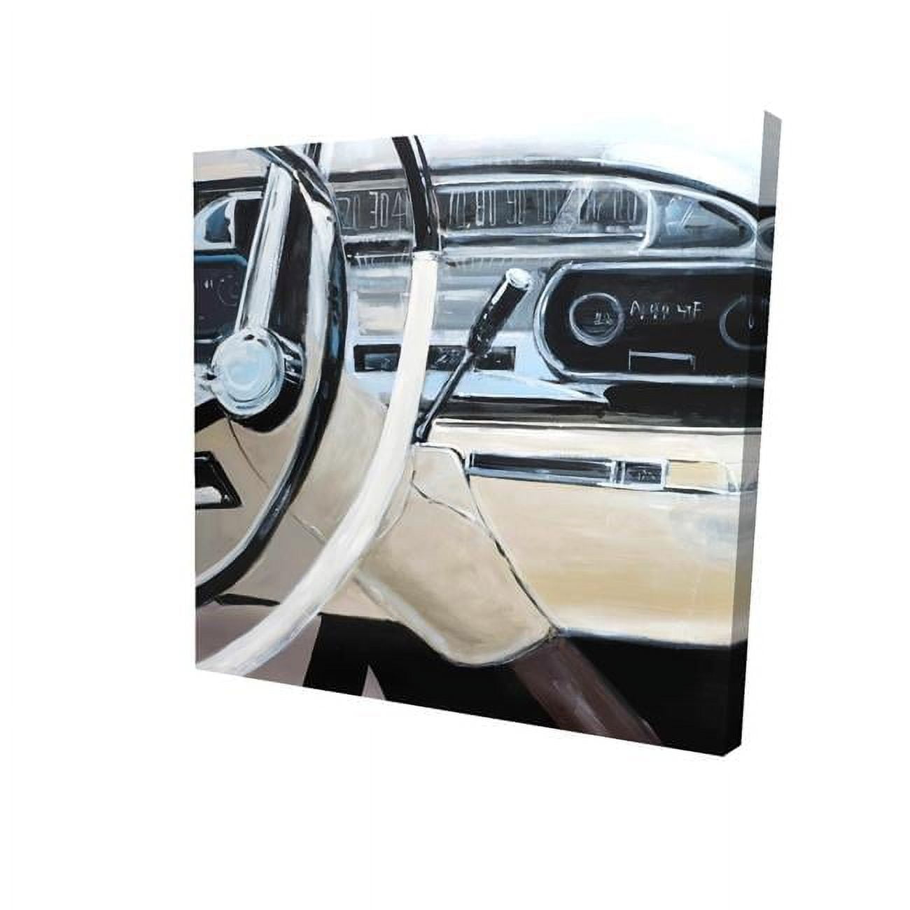 32 x 32 in. 1950s Car Dashboard-Print on Canvas - Walmart.com