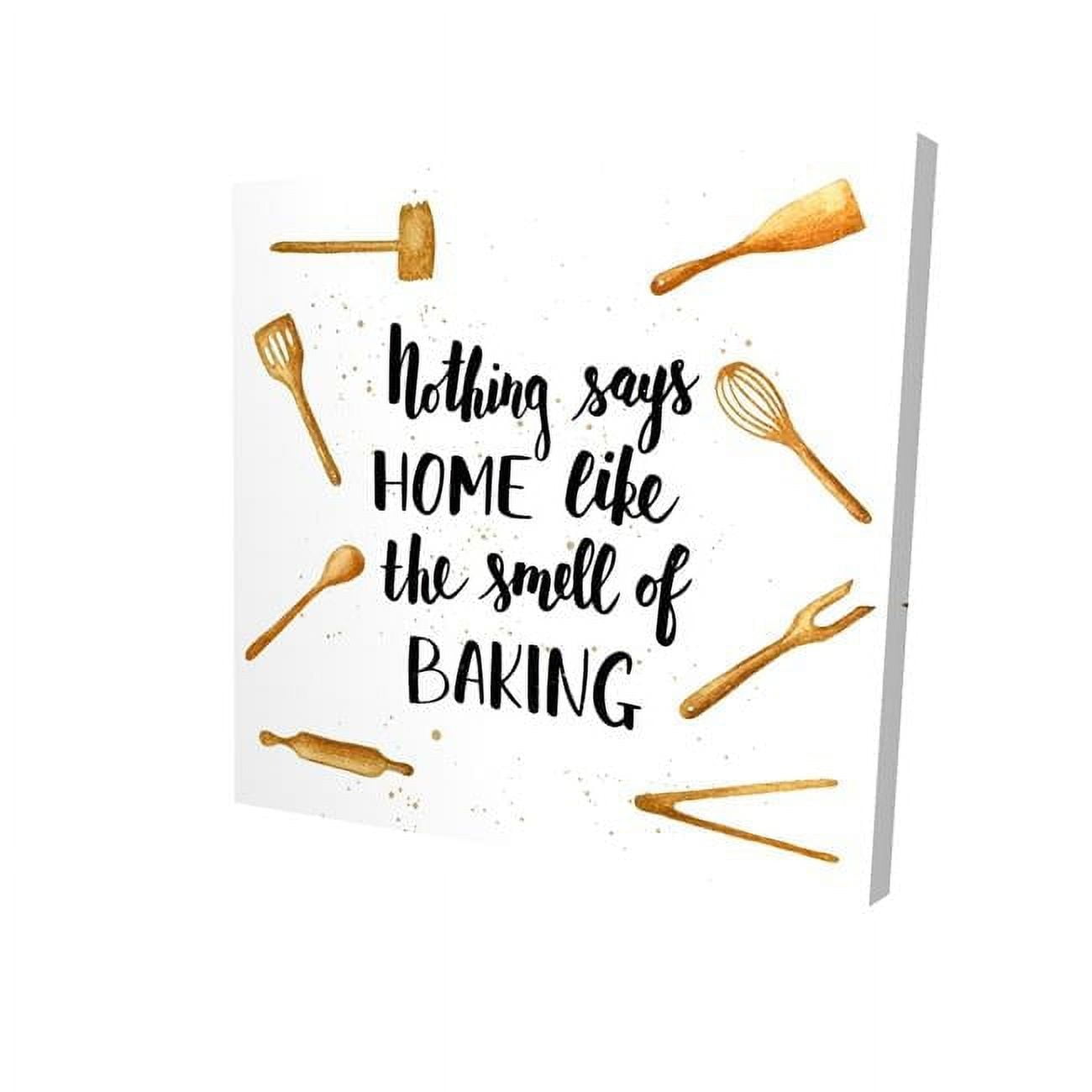 32 x 32 in. Home & Baking-Print on Canvas - Walmart.com