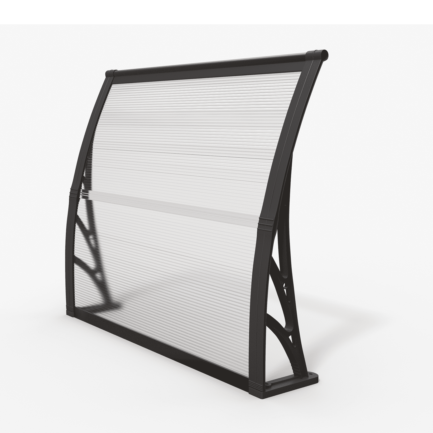 32"x 40" Window Awning UV Rain Cover Front Door Canopy Exterior Awnings ...