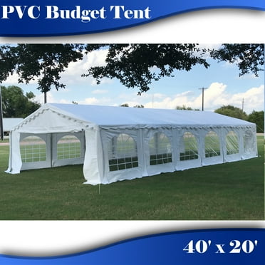 Delta Canopies 40'x20' PVC Marquee Fire Retardant Party Tent Wedding ...