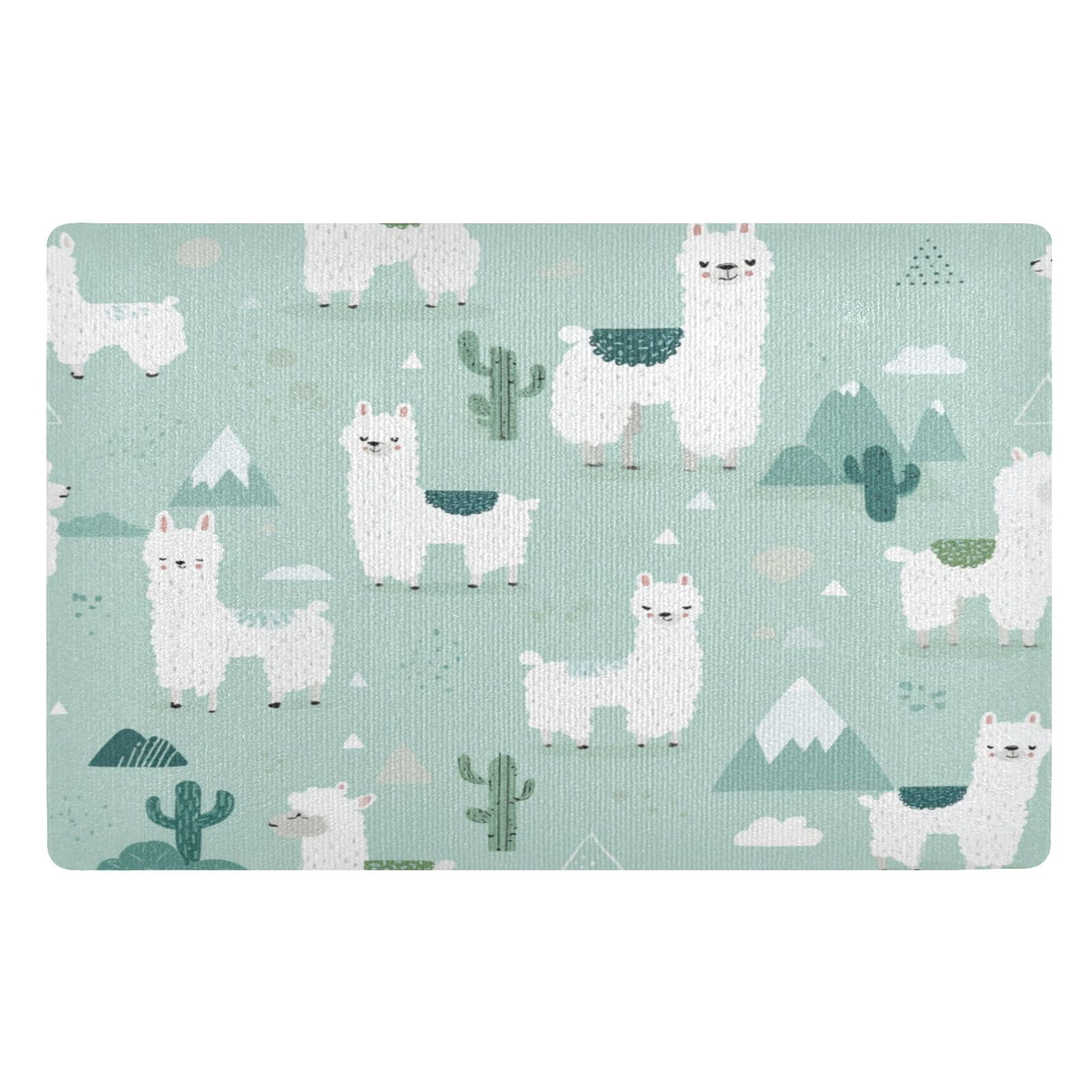 32"x20" Door Mat Mat Absorbent & Non-Slip Entryway Rug Washable Floor ...