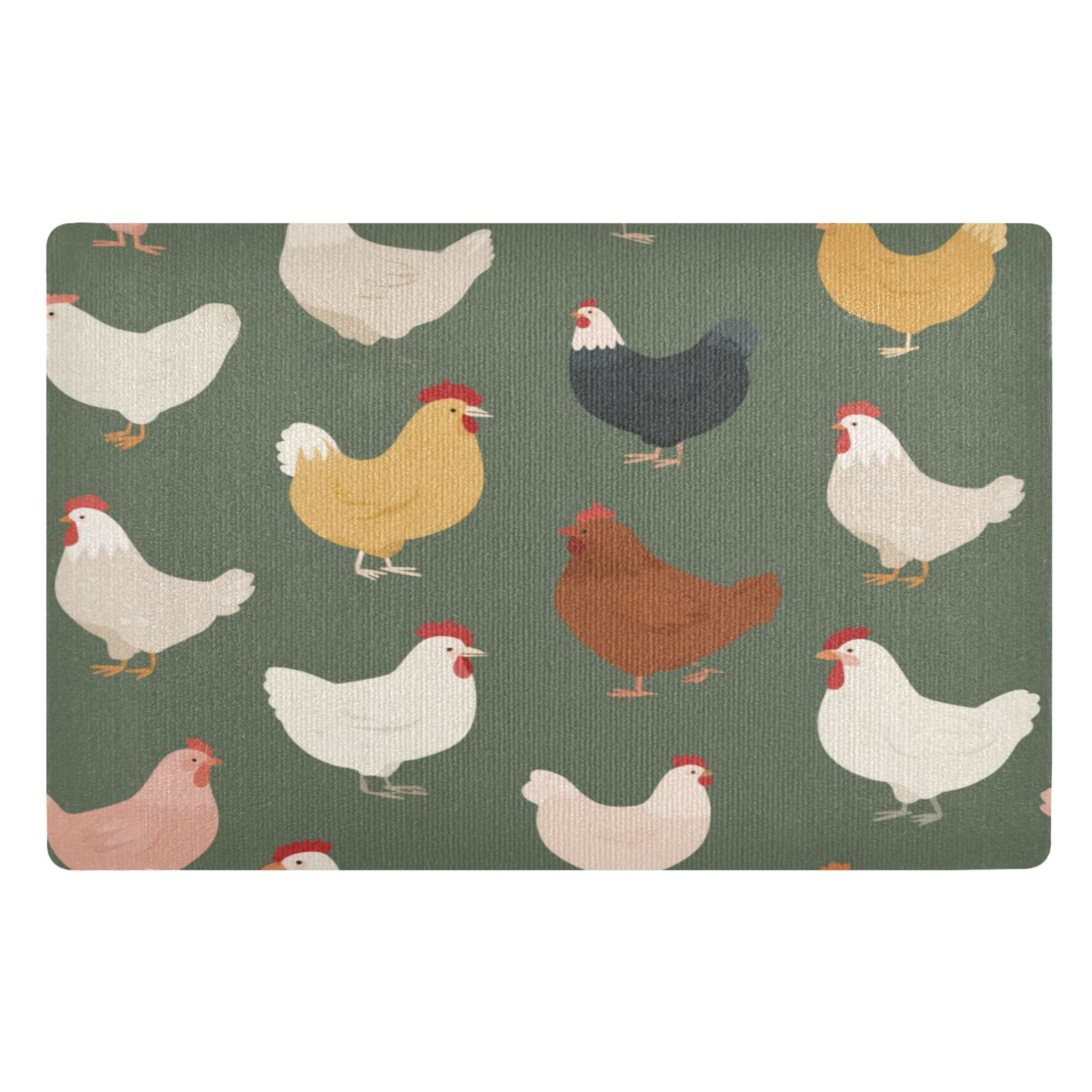 32"x20" Door Mat Mat Absorbent & Non-Slip Entryway Rug Washable Floor ...