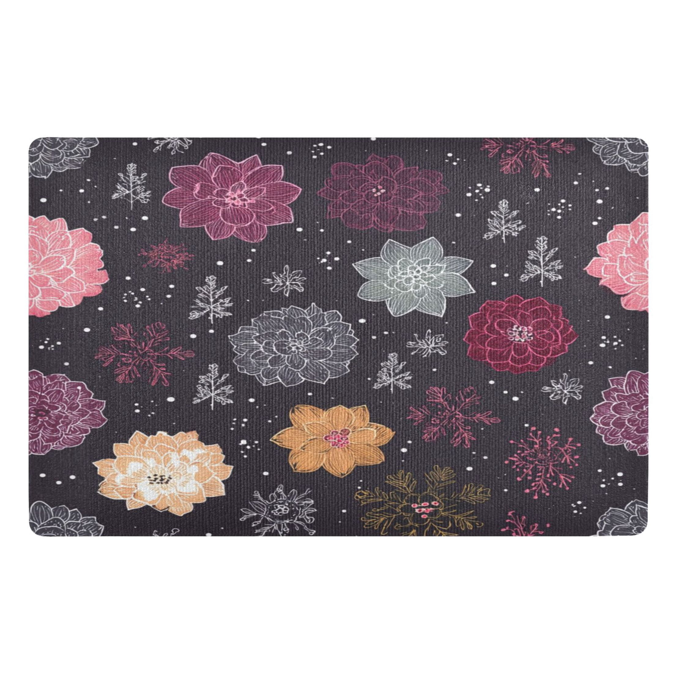 32"x20" Door Mat Mat Absorbent & Non-Slip Entryway Rug Washable Floor ...