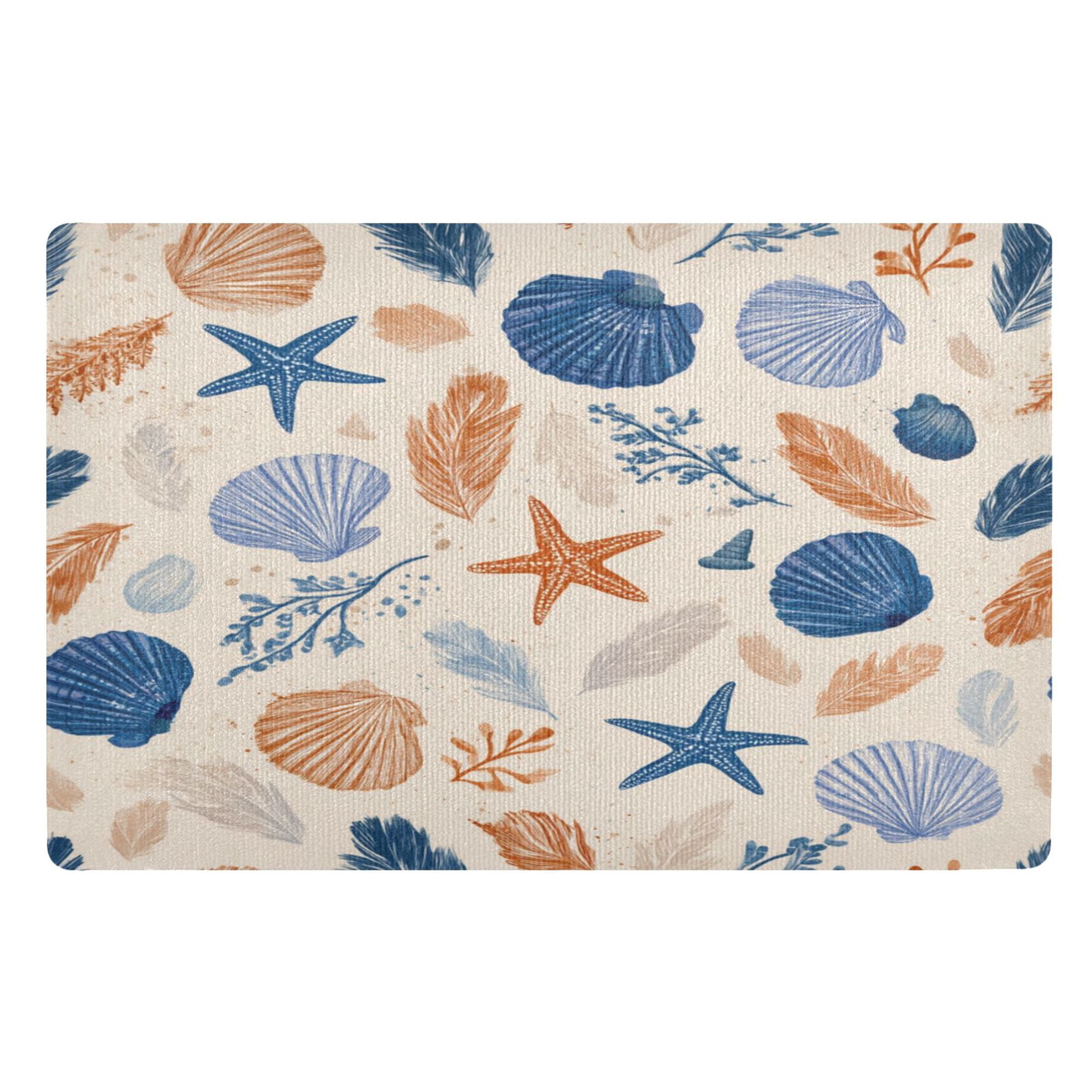 32"x20" Door Mat Mat Absorbent & Non-Slip Entryway Rug Washable Floor ...