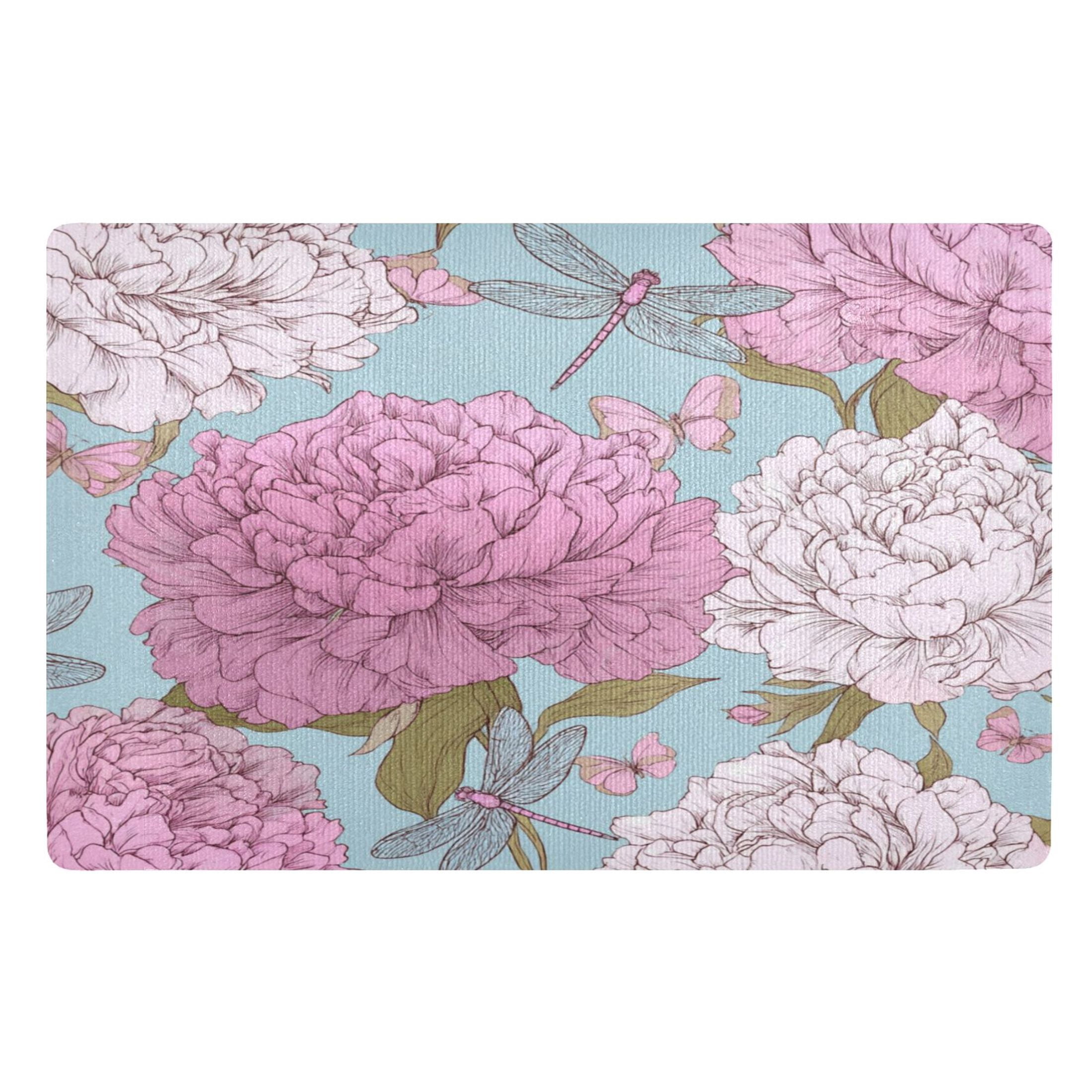 32"x20" Door Mat Mat Absorbent & Non-Slip Entryway Rug Washable Floor ...